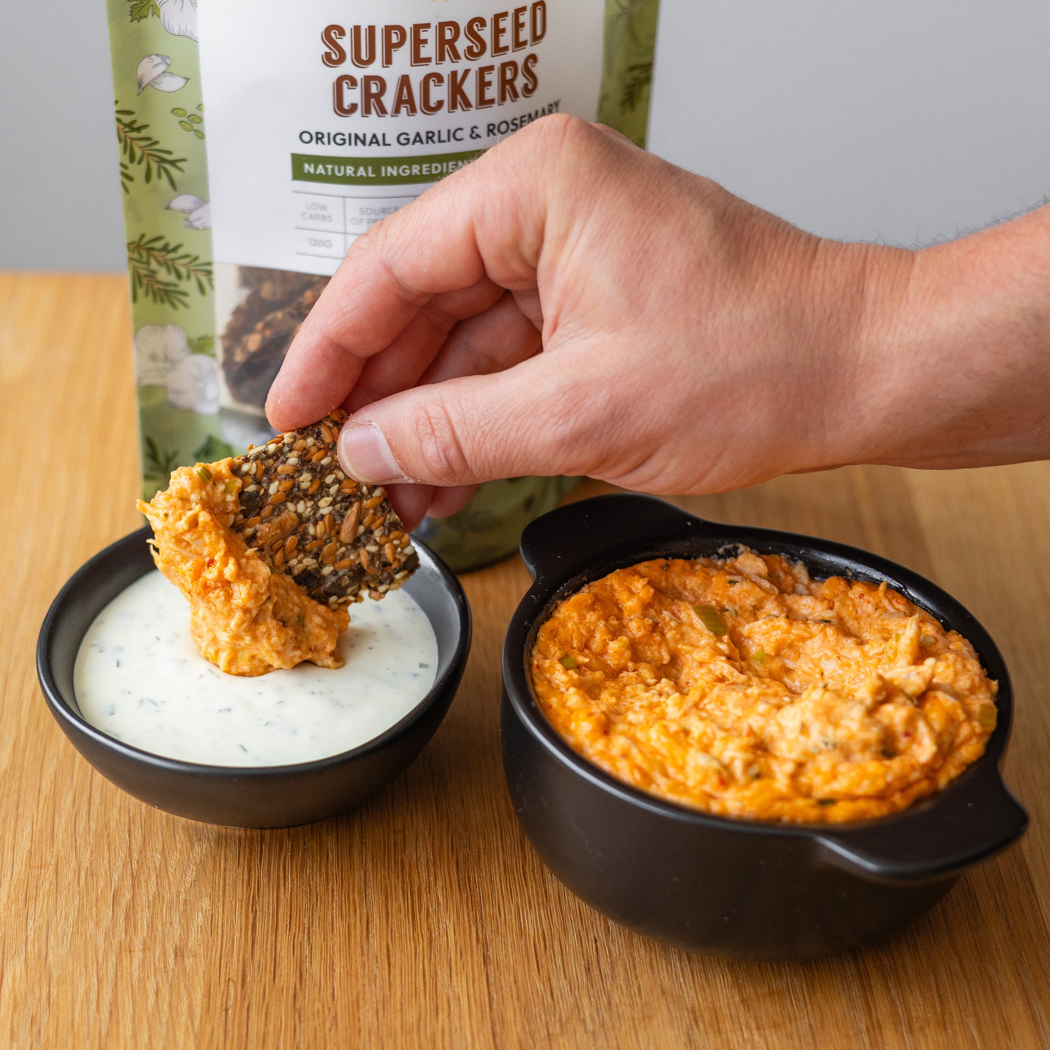 Ranch Dressing – Superseed Crackers
